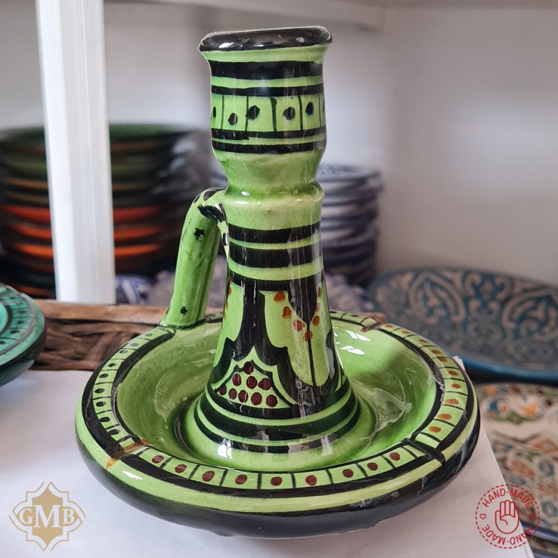 Pure Moroccan Aker Fassi Handmade Clay Pot For Lip & Cheek Stain